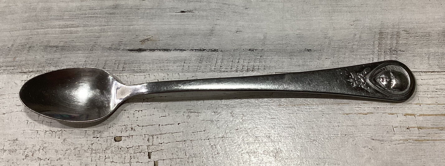 Oneida Silver Gerber Flatware Infant Feeding Spoon, 5-5/8”, Iconic ...