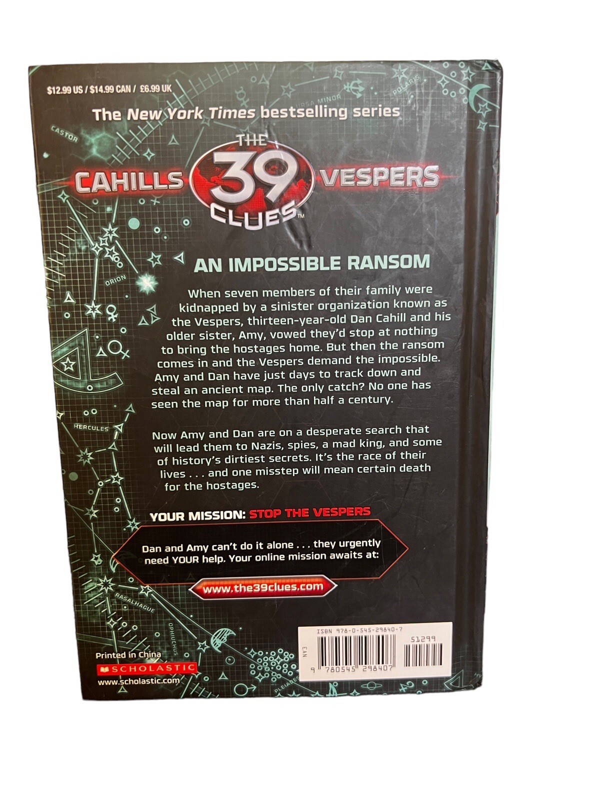 The 39 Clues: Cahills vs. Vespers Ser.: A King's Ransom : Read the ...
