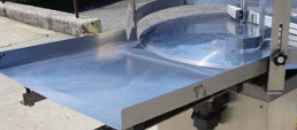 36" Kaps-All Rotary Unscrambling Table SS w/ Table FS-A 36 ACCUMULATING ...