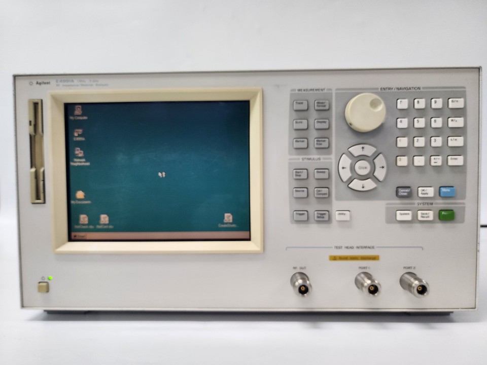 Agilent E4991A RF Impedance/Material Analyzer, 3 GHz, E4991A Test Head ...