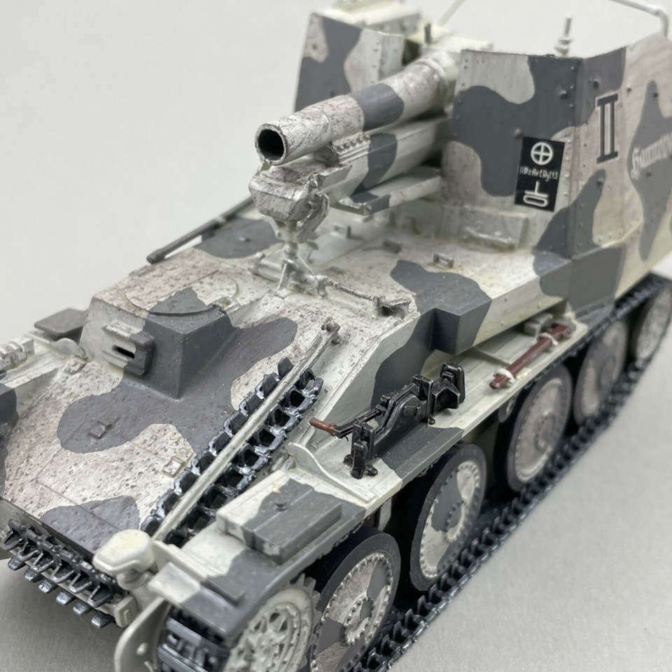 Built 1/35 Scale German Self-propelled gun 15 cm sIG 33 Grille Sd.Kfz ...