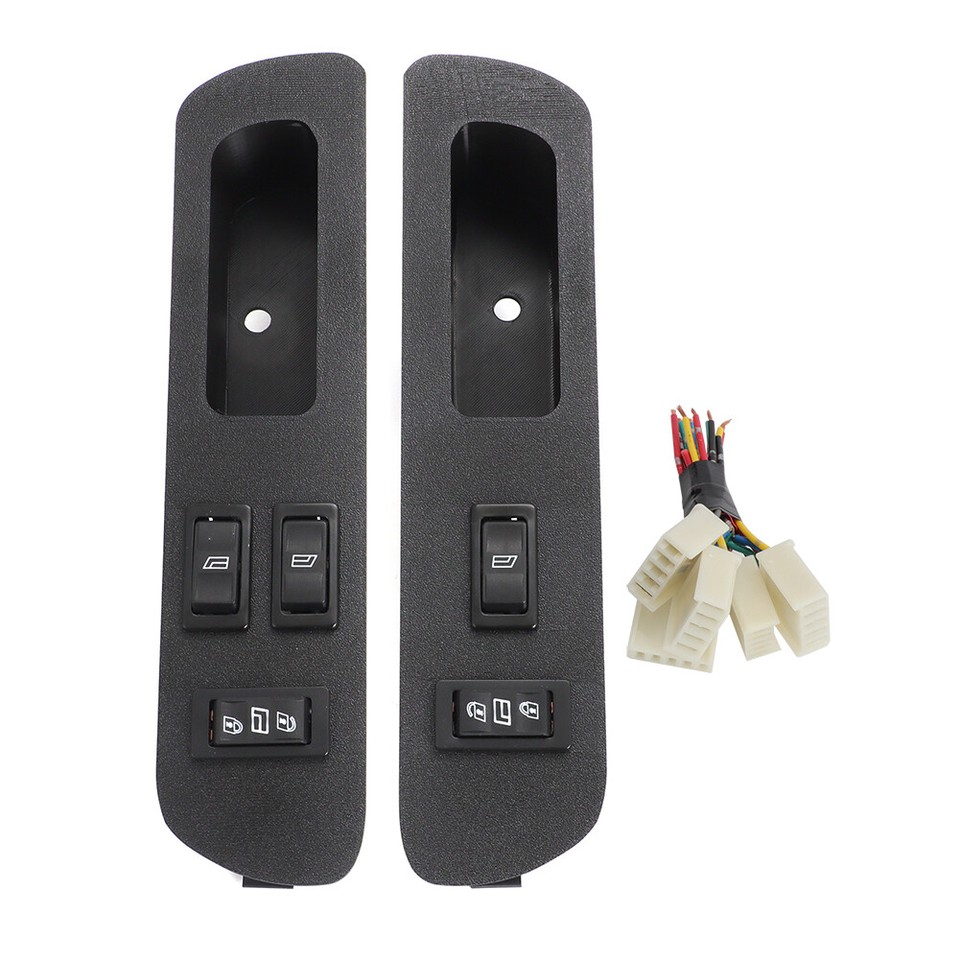 For Nissan 240sx S14 1995 Window Switch & Bezel Trim Driver & Passenger ...