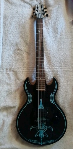 Scott Ian Rare Signature Model Lyon By WASHBURN Guitar Anthrax Heavy ...