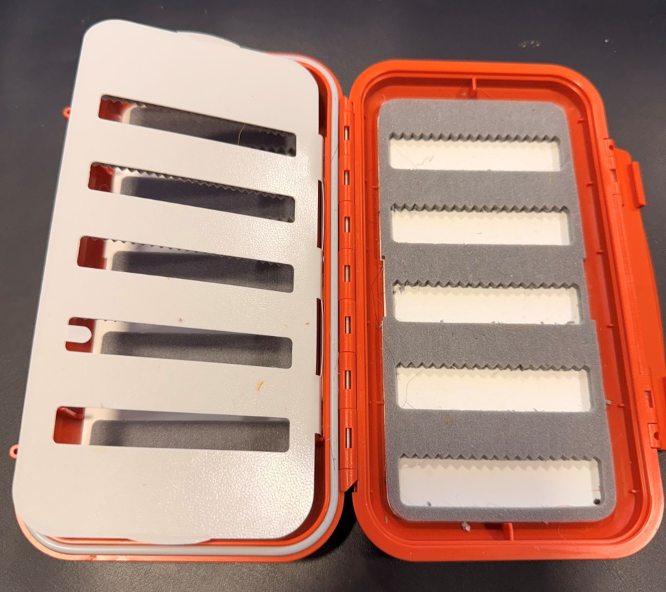 C&F Design Fly Box Large Waterproof Case CF3510F Orange | eBay UK