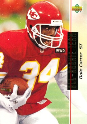ALL-ROOKIE TEAM Dale Carter CHIEFS VOLS Tennessee VOLUNTEERS | eBay