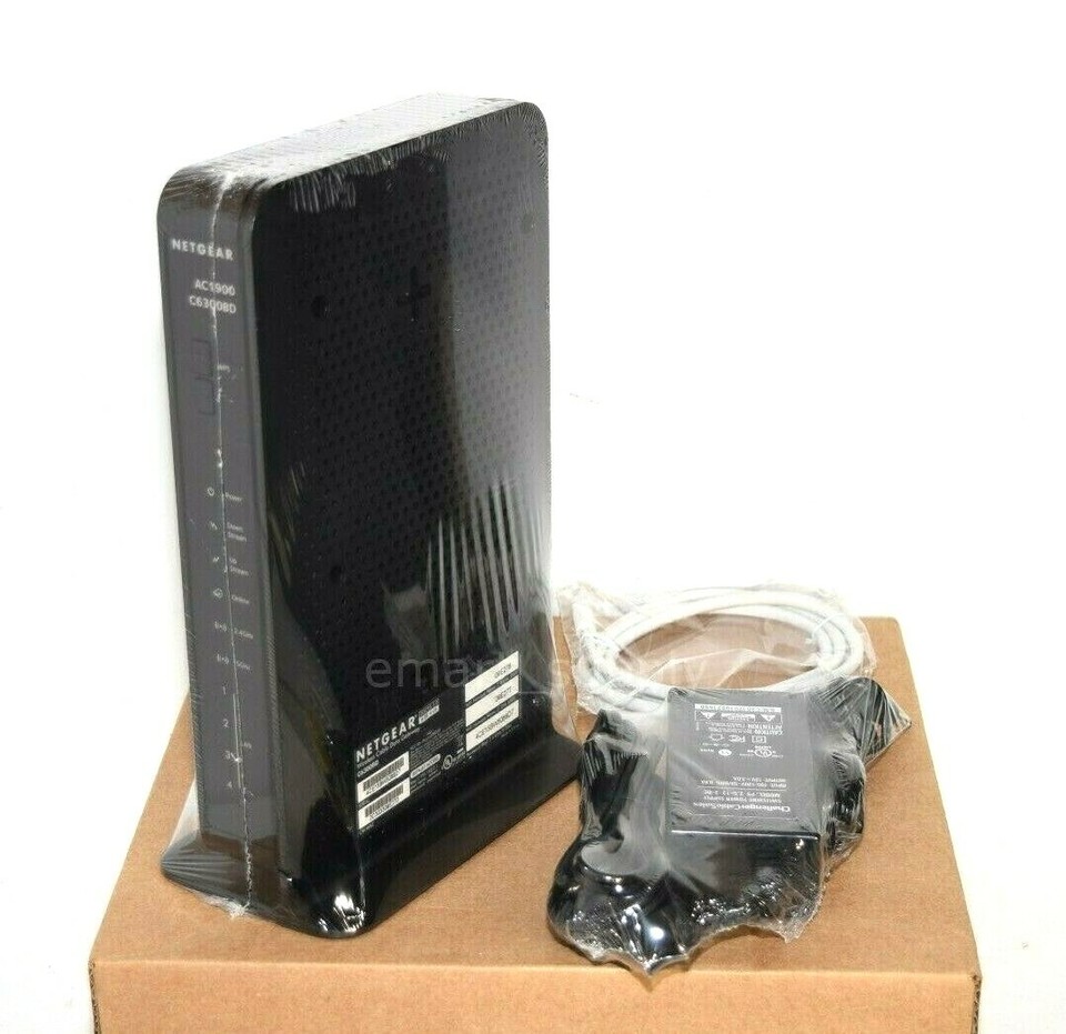 NETGEAR C6300BD AC1900 DOCSIS 3.0 Cable Modem WiFi Router Comcast ...