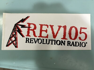 Rev 105 Sticker Minnesota Alternative Rock 90’s Radio Twin Cities ...