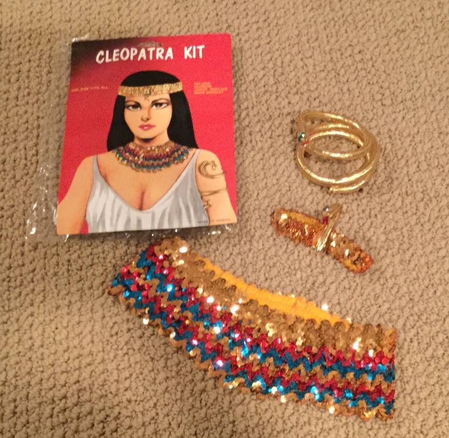 Halloween Egyptian Cleopatra Accessories Kit | eBay