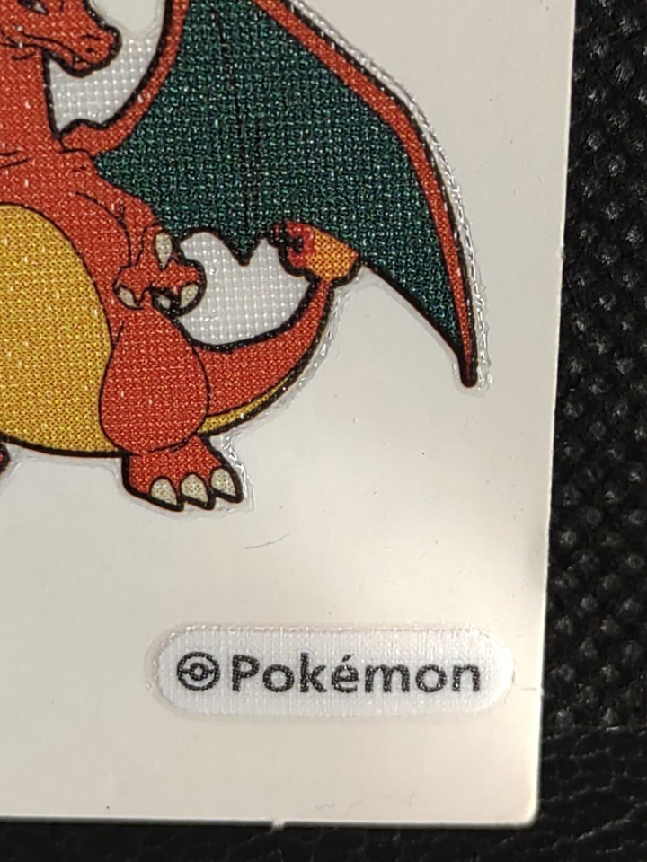 Charizard #6 Pokemon Bread Lotte Korea Version Decochara Sticker ...