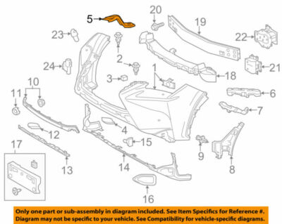 52671-78010 Toyota Extension, front bumper arm, rh 5267178010, New ...