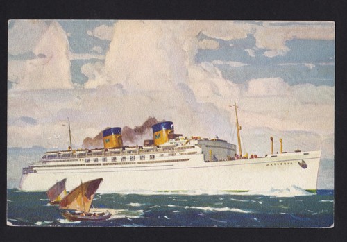 vintage Matson Line ship SS Matsonia Pacific postcard | eBay