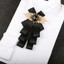 Men Pre-Tied Ribbon Rhinestone Neck Bow Tie Necktie Bow Knot Wedding ...