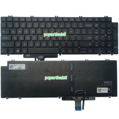 New Dell Latitude 5520 5521 Precision 3560 3561 3580 Keyboard US ...