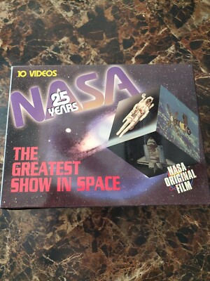 NASA 25 Years VHS 10 Videos Space APOLLO 13 SKYLAB | eBay