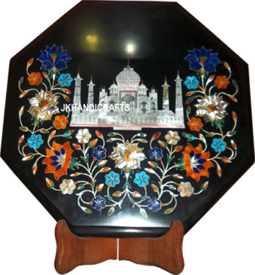 3'x3' Marble Taj Mahal Table Center Table Taj Mahal Inlay Mosaic Home ...