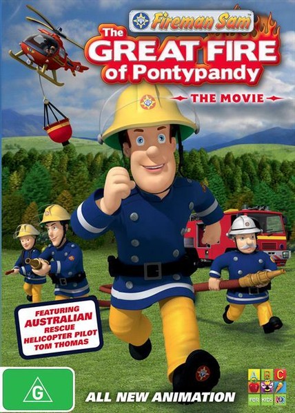 Fireman Sam - The Great Fire Of Pontypandy : The Movie (DVD, 2009) for ...