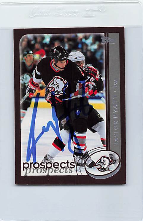 2002/03 Topps #280 Taylor Pyatt Sabres Signed Auto *H1362 | eBay