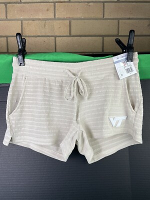 Liv Casual Women's NCAA Football Team Patch Logo Repose Shorts Tan Size ...