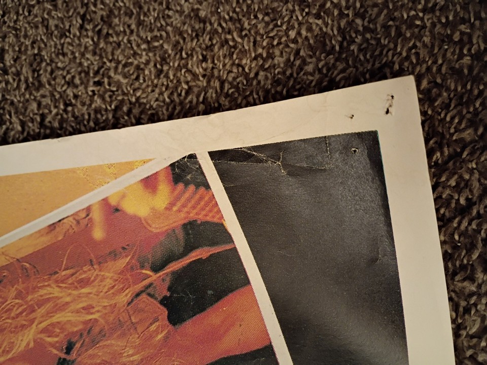 Original Vintage Metallica Hell On Earth Tour Poster RARE Kill Em All ...