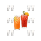 Crystal Clear Tom Collins Glass Set of 4 11.5 Oz | eBay