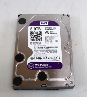 Western Digital WD20PURX 2TB 3.5" SATA WD Purple Surveillance Hard ...