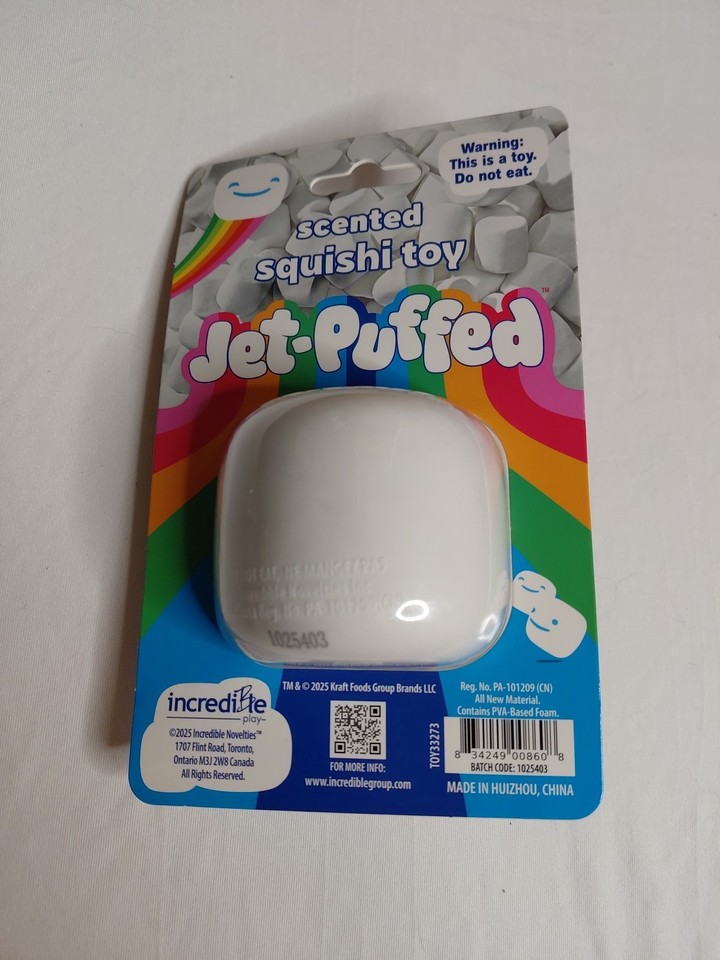 Incredible JOY Toy Jet Puffed Marshmallow Squishy Scented Stress ...