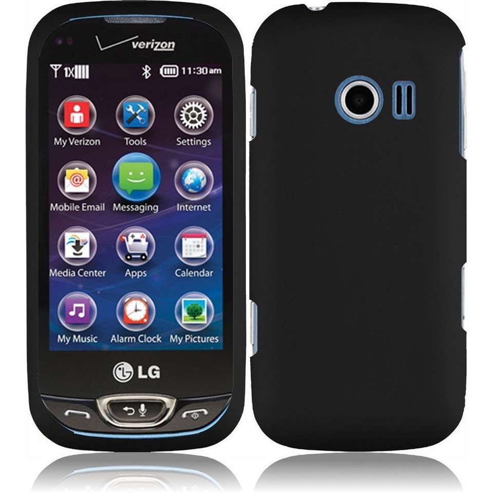 Car Charger + Hard Cover Case for LG Extravert 2 VN280 Phone | eBay