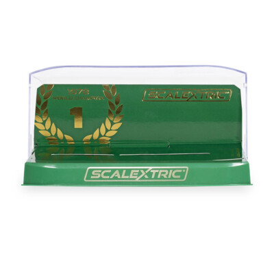 SCALEXTRIC Slot Car Crystal Display Case - Green Base | eBay