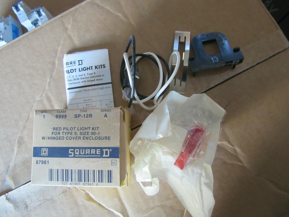 Square D 9999SP-12R Red Pilot Light Kit NEW!!! in Box | eBay
