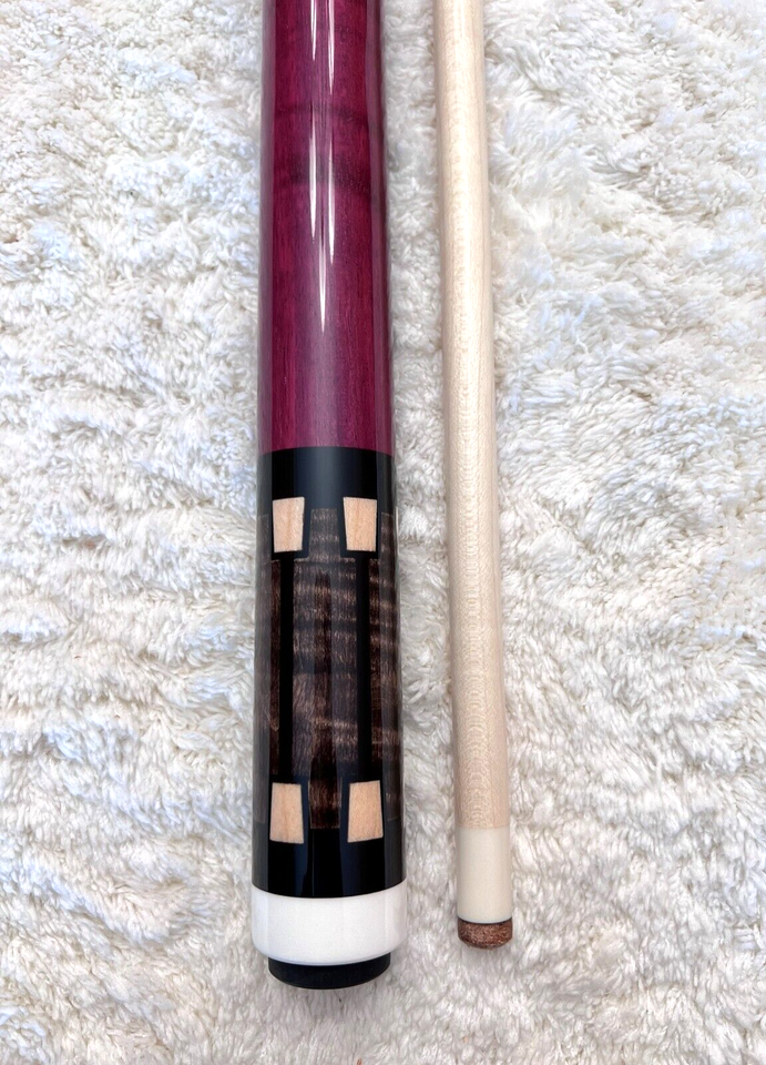 IN STOCK, Joss 20-102 Pool Cue, Purple Heart No Wrap Handle, FREE HARD ...