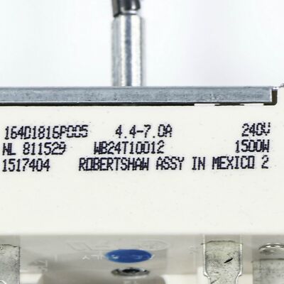 WB24T10012 GE INF SWITCH CONTROL (WM) | eBay