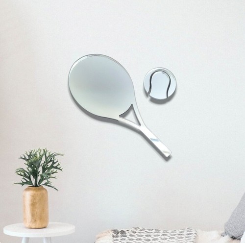 Tennis Racket and Ball Shaped Acrylic Mirrors - Various Sizes | eBay