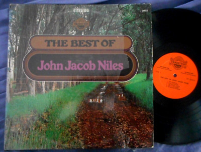JOHN JACOB NILES The Best of TRADITION LP ~ AWESOME AMERICAN FOLK ...