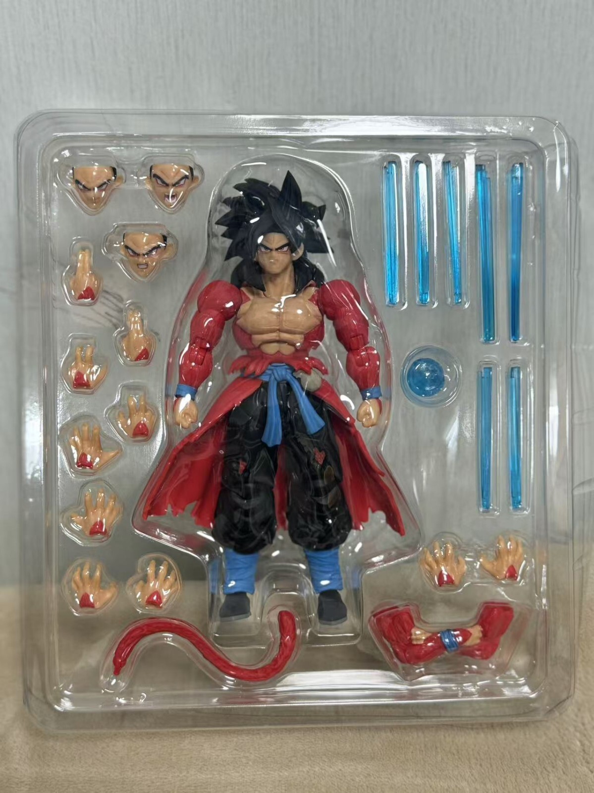 Untamed Power Son Goku SSJ4 Time Ranger Demoniacal Fit 6" Figure ...