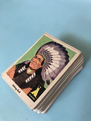 1959 Fleer Indian Single Trading Cards EX to NM Complete Your Set ...