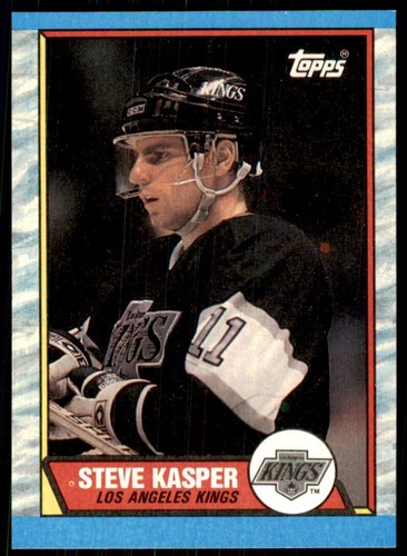 1989-90 TOPPS STEVE KASPER LOS ANGELES KINGS #194 | eBay