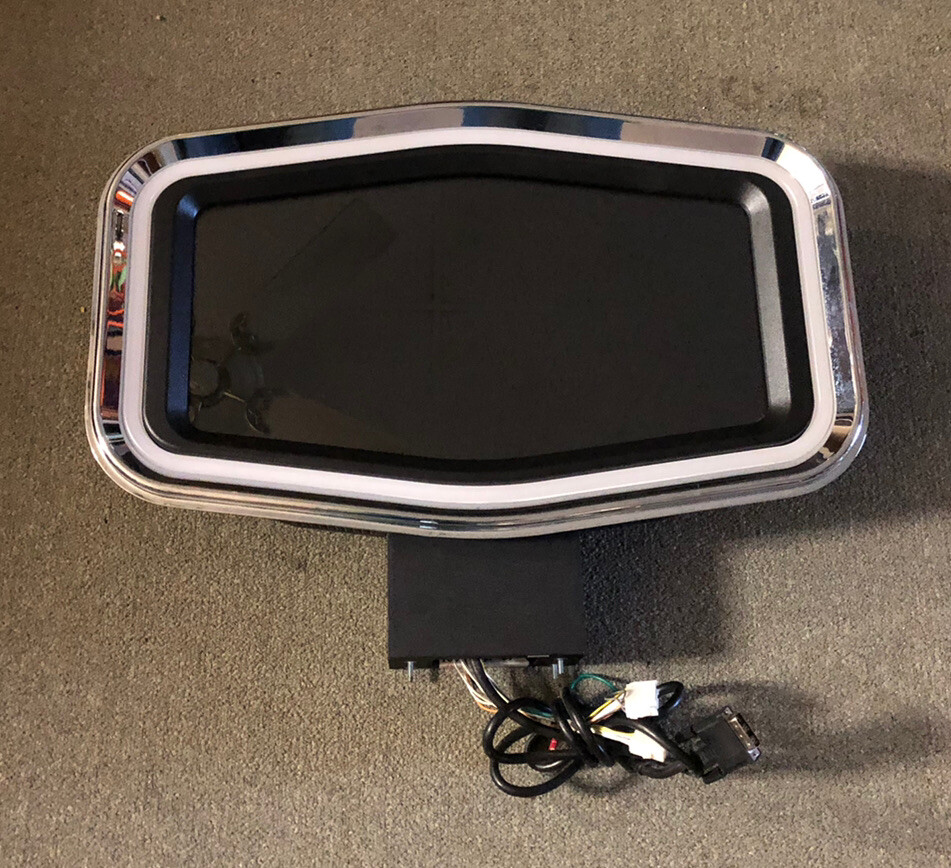 KONAMI CONCERTO SLOT MACHINE 21” VIDEO TOPPER DISPLAY MONITOR. TESTED ...