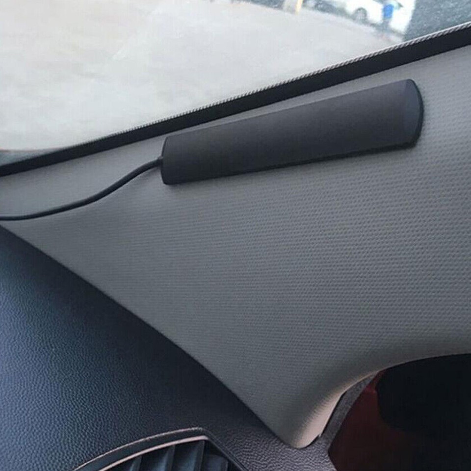 Car Interior Hidden Amplified Antenna Electronic Stereo AM/FM Radio ...