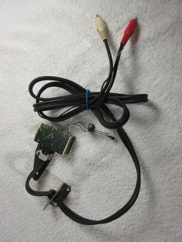 PIONEER PL-530 Set Tone Arm cables Cont . Tested Mount and Go Turntable ...