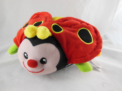 Count & Hug Bug Ladybug Plush Learning Toy Crinkle wings Musical Sound ...