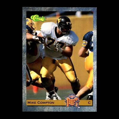 Mike Compton 1993 Classic Detroit Lions #11 R326B 86 | eBay