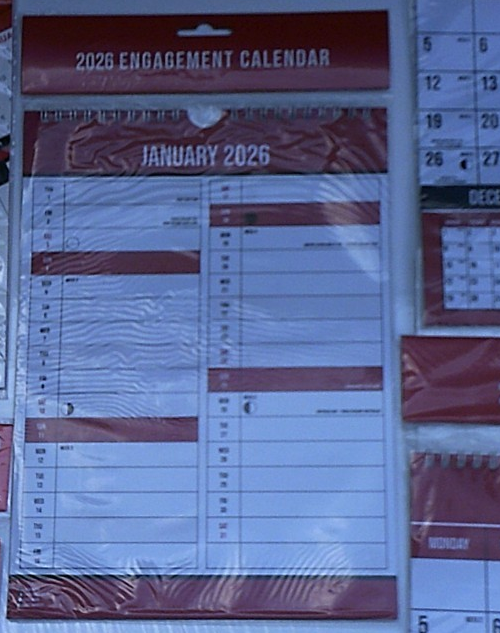 2026 Wall Calendar Slim/A4 or A3 Wall Planner Large Month to View ...