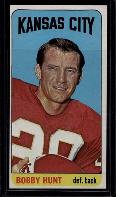 1965 Topps Football Set Break #104 Bobby Hunt, Ex, SP | eBay