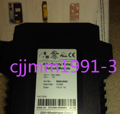 1PC NEW FOR Bihl+Wiedemann Safety Relay BWU2045 | eBay