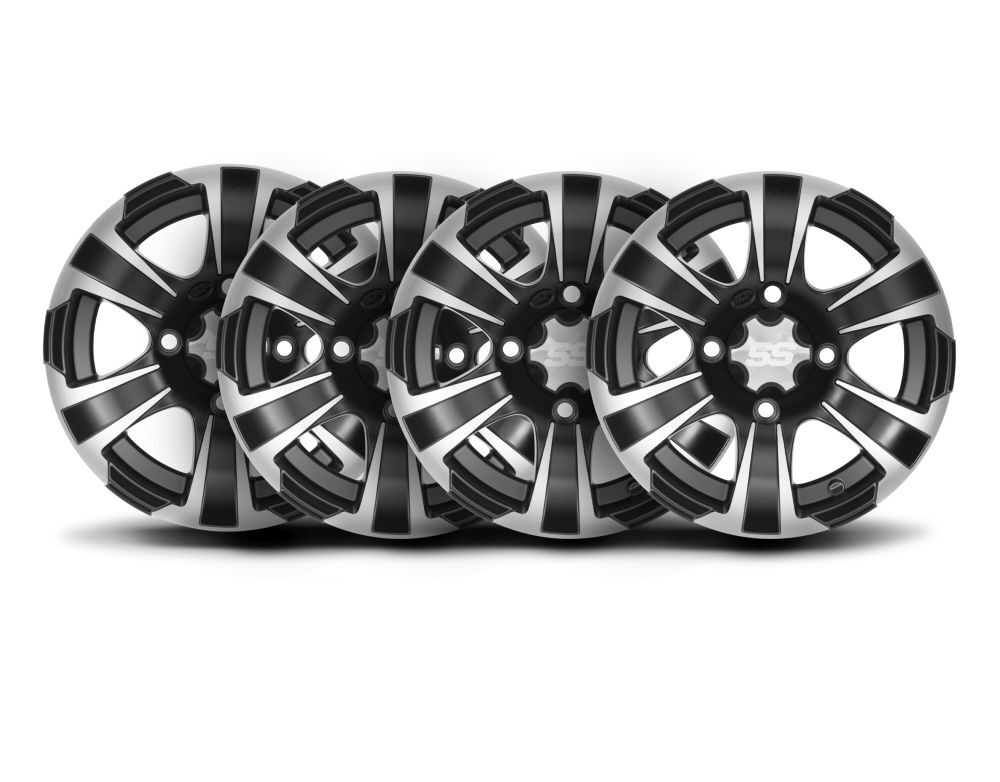 ITP Set of Four SS312 Alloy Wheels 12x7 4/137 12mm 5+2 | eBay
