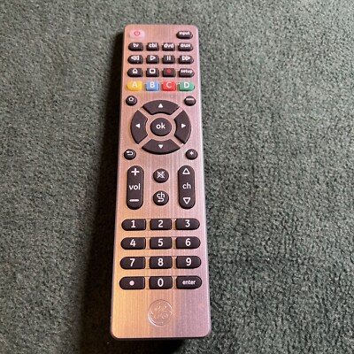 OEM GE 33709 CL5 7252 Universal Remote Control 4 Device TV DVD CBL AUX ...