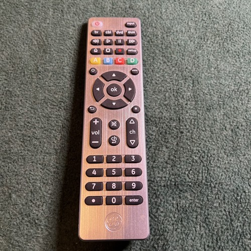 OEM GE 33709 CL5 7252 Universal Remote Control 4 Device TV DVD CBL AUX ...