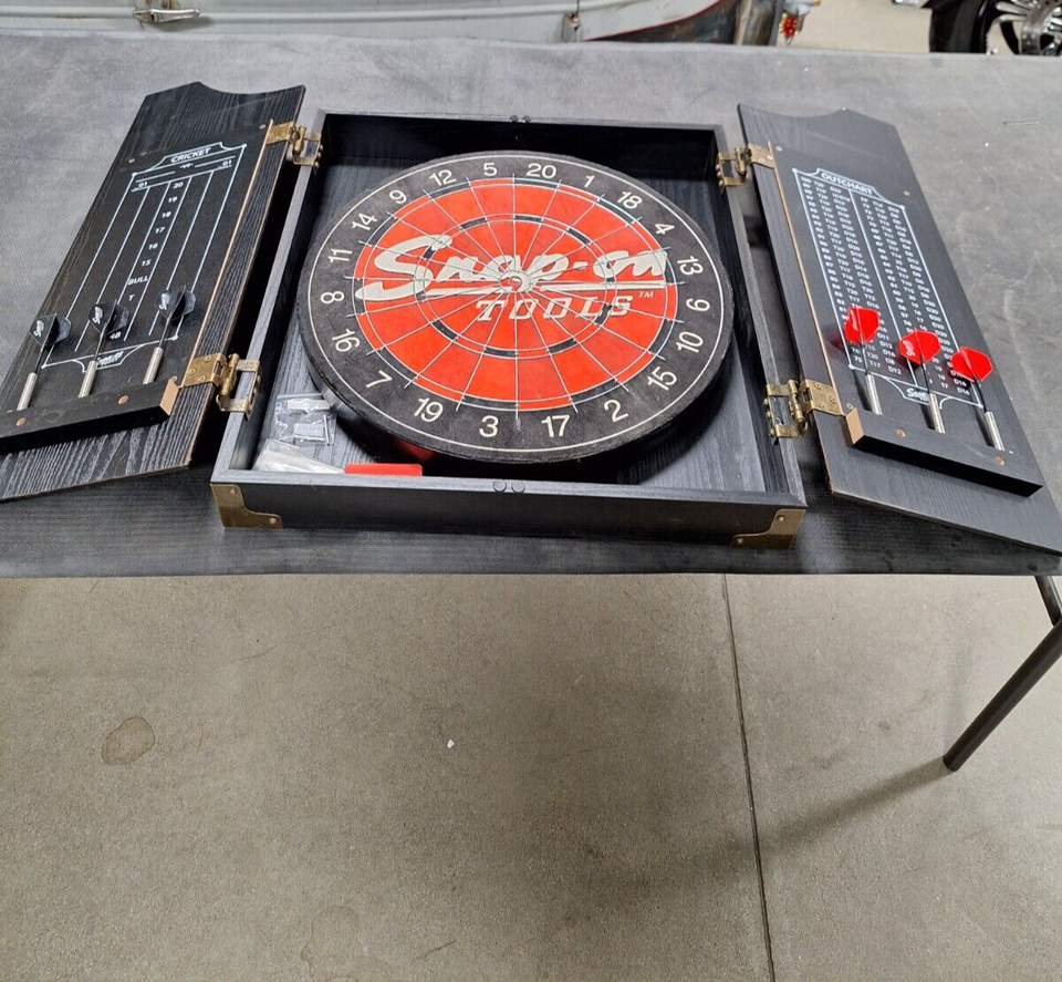 Snap on tools collectors wooden wall dart board | eBay