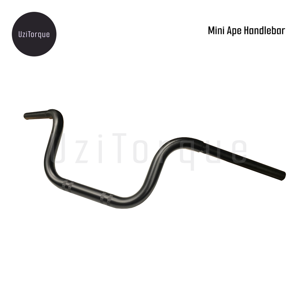 Mini Ape Handlebar Fit For Royal Enfield Super Meteor 650 (Black) | eBay