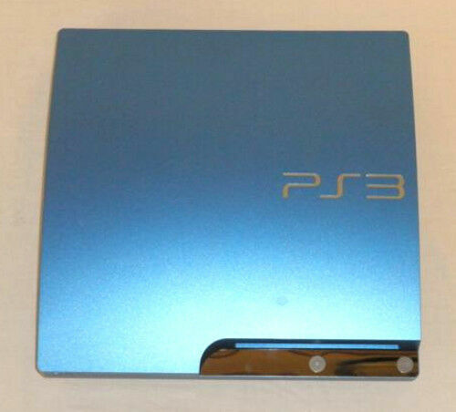 Sony PlayStation 3 Slim Launch Edition 320GB Splash Blue Console ...